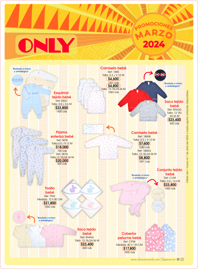 Catálogo – Almacenes Only