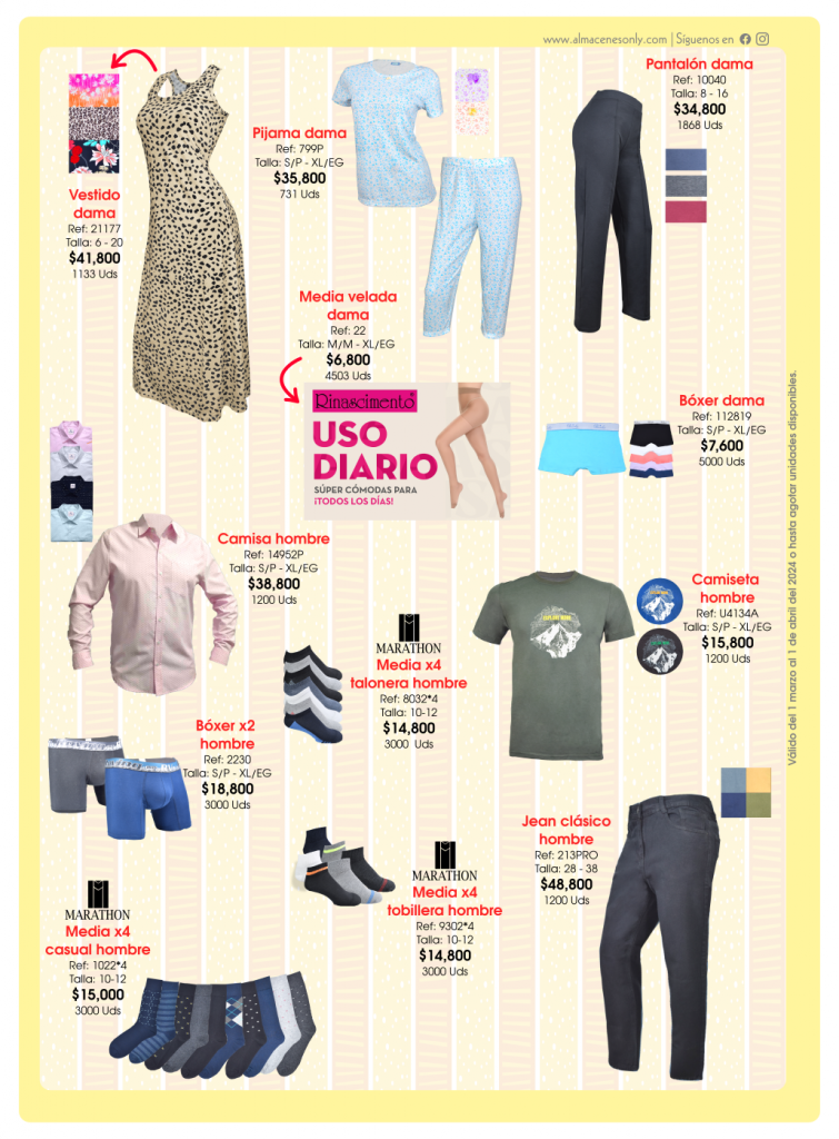 Catálogo – Almacenes Only